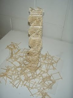 Creative Practice @ Tiffany's: Week 1 - stick structures